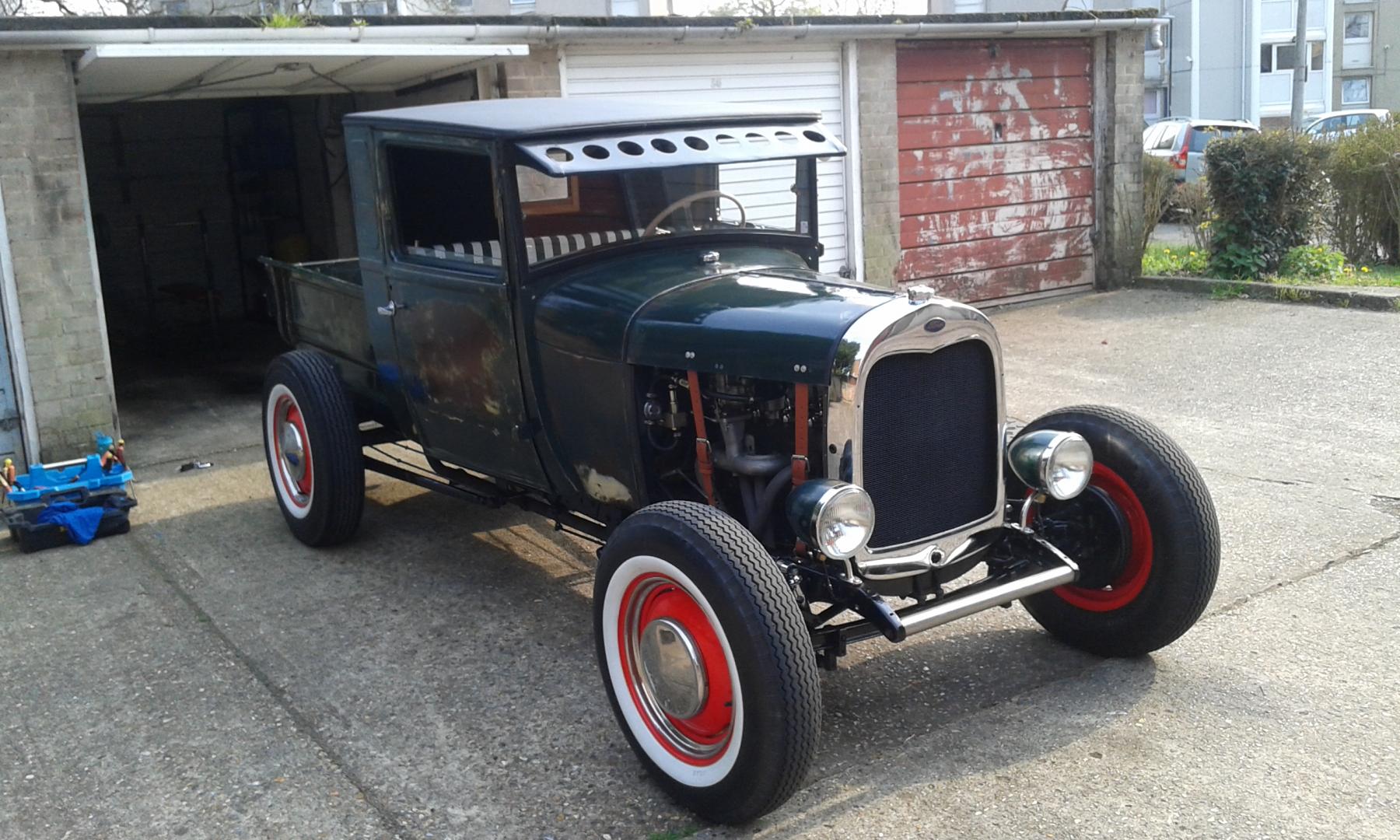 ford model A 4 banger pickup £15`500