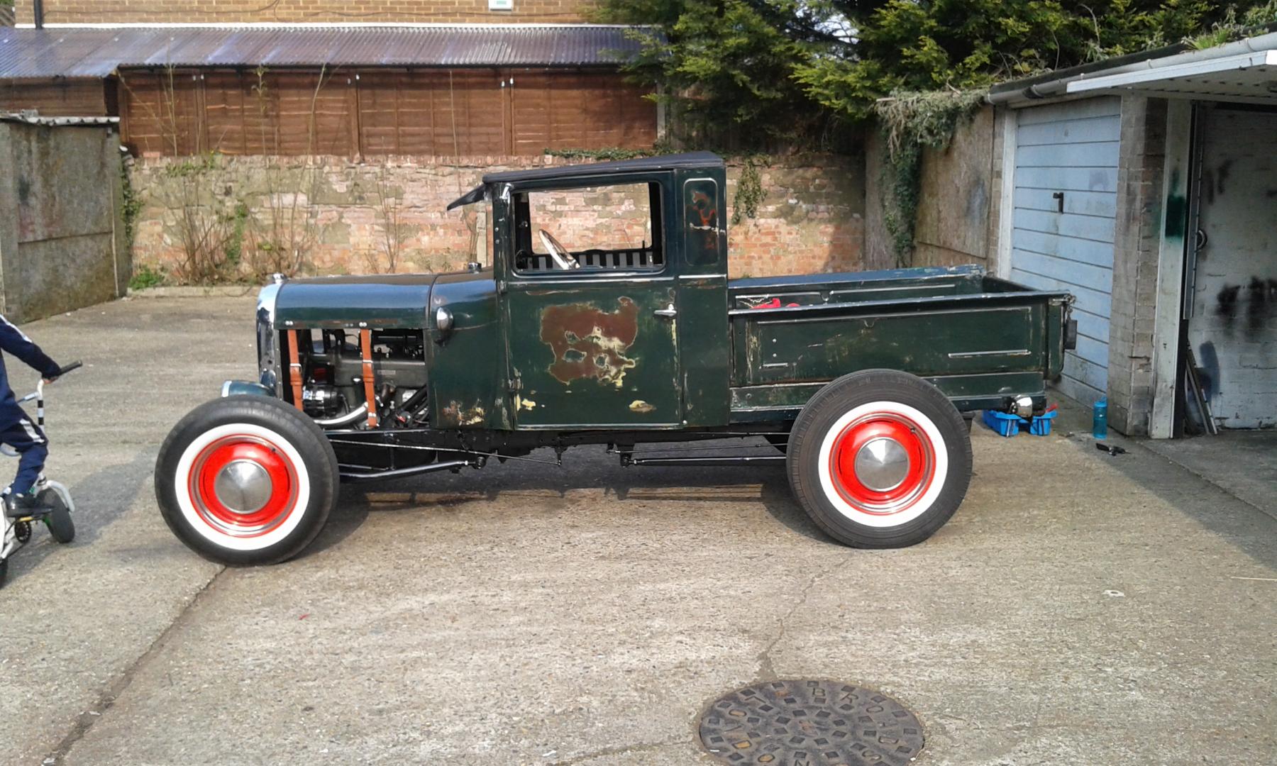 ford model A 4 banger pickup £15`500