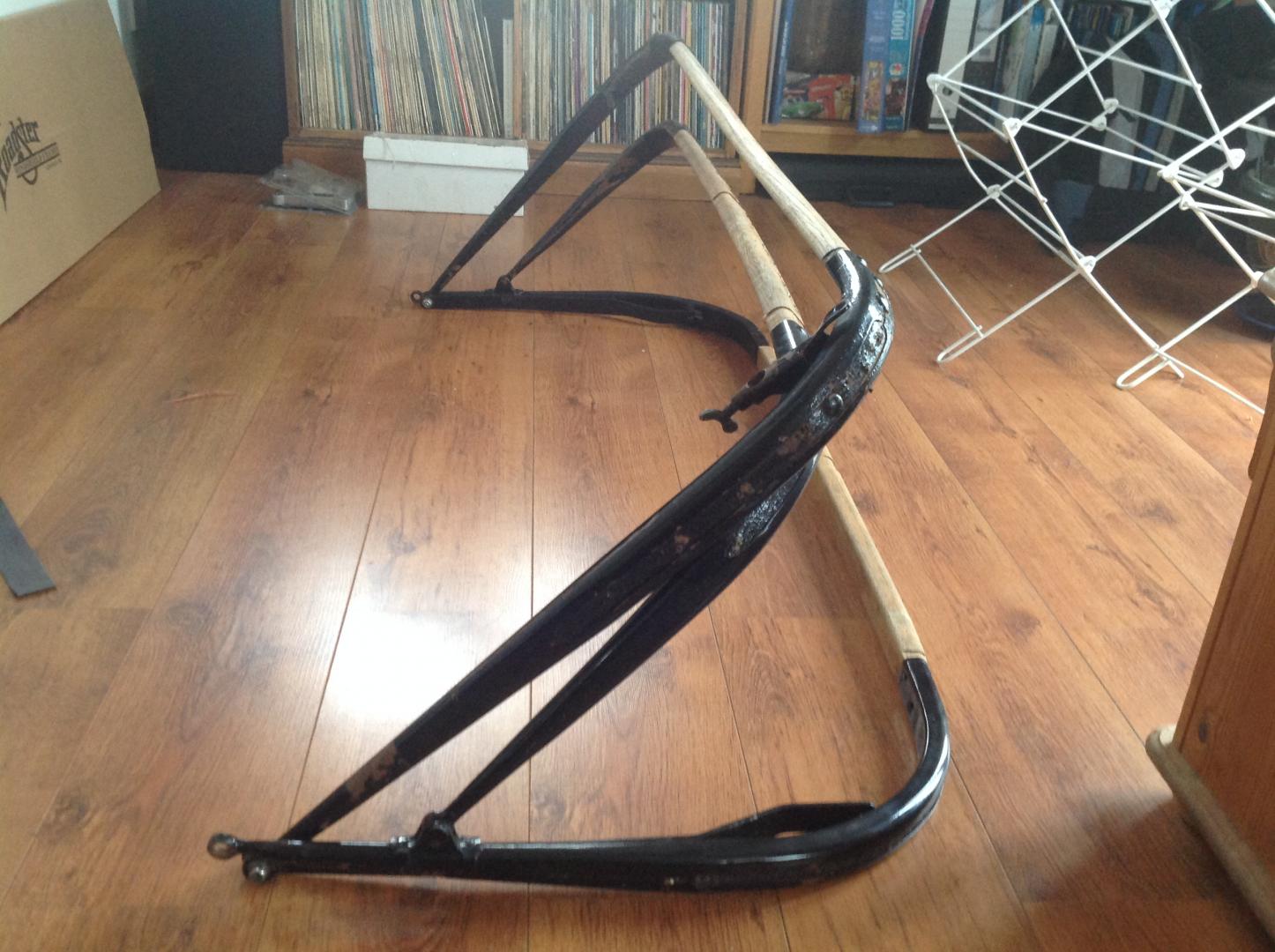 Model A hood frame