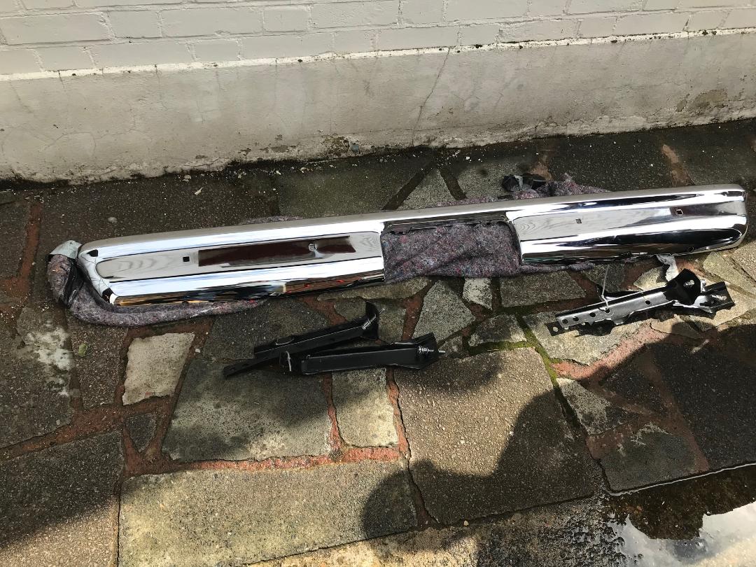67-72 C10 fleetside rear bumper