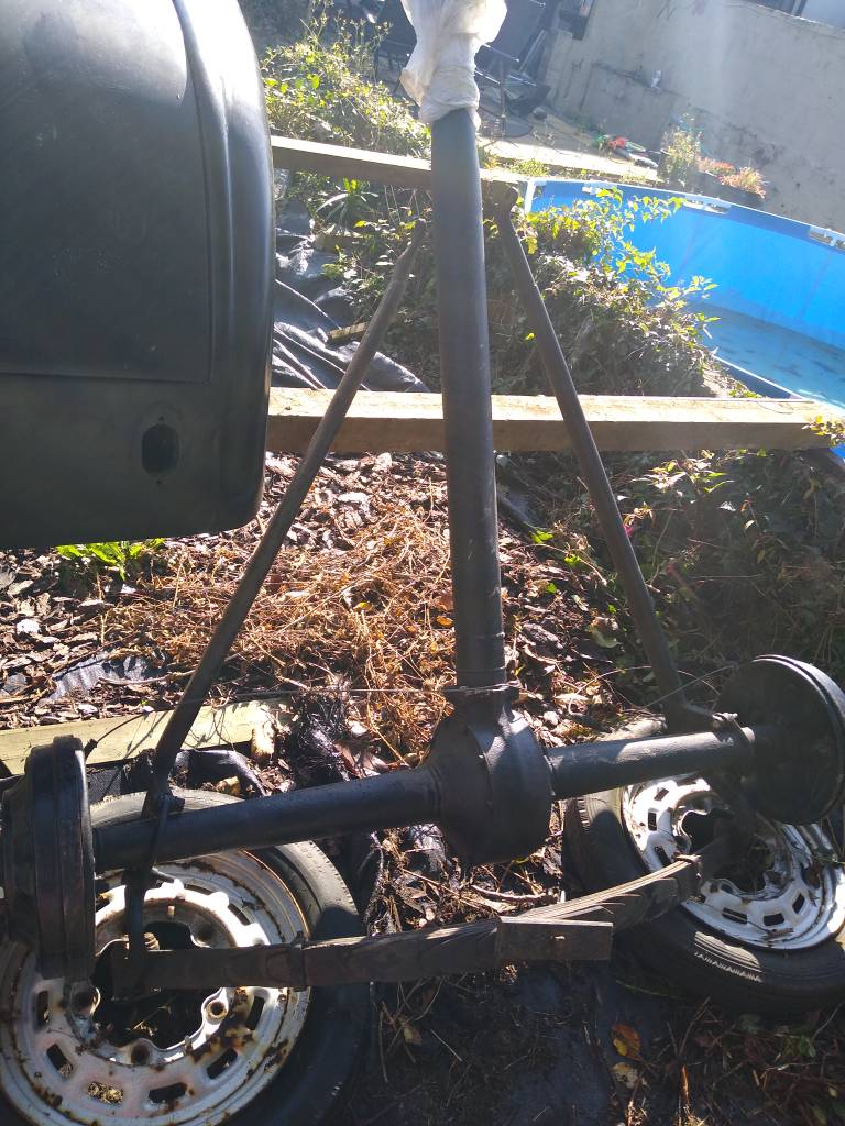 banjo rear axle (V8 flathead)