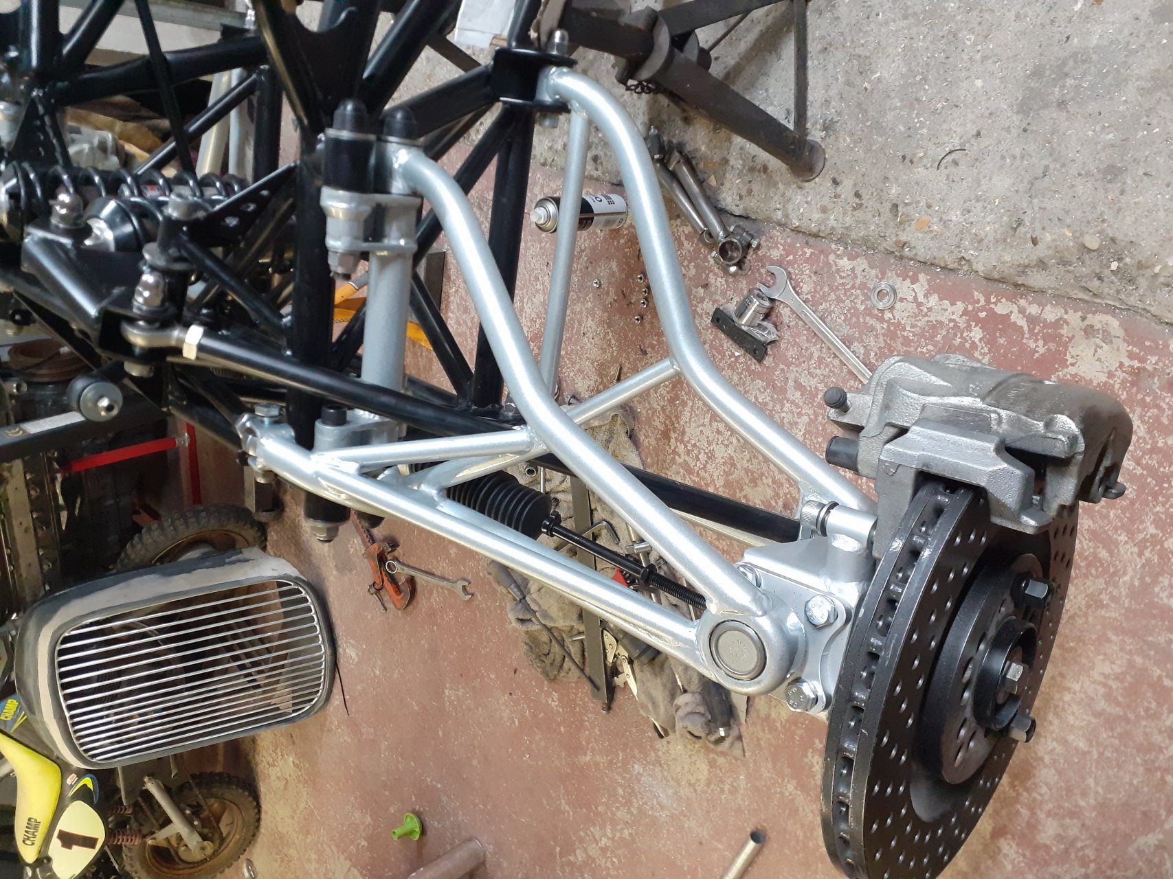 32 Ford with tube space frame chassis, new build
