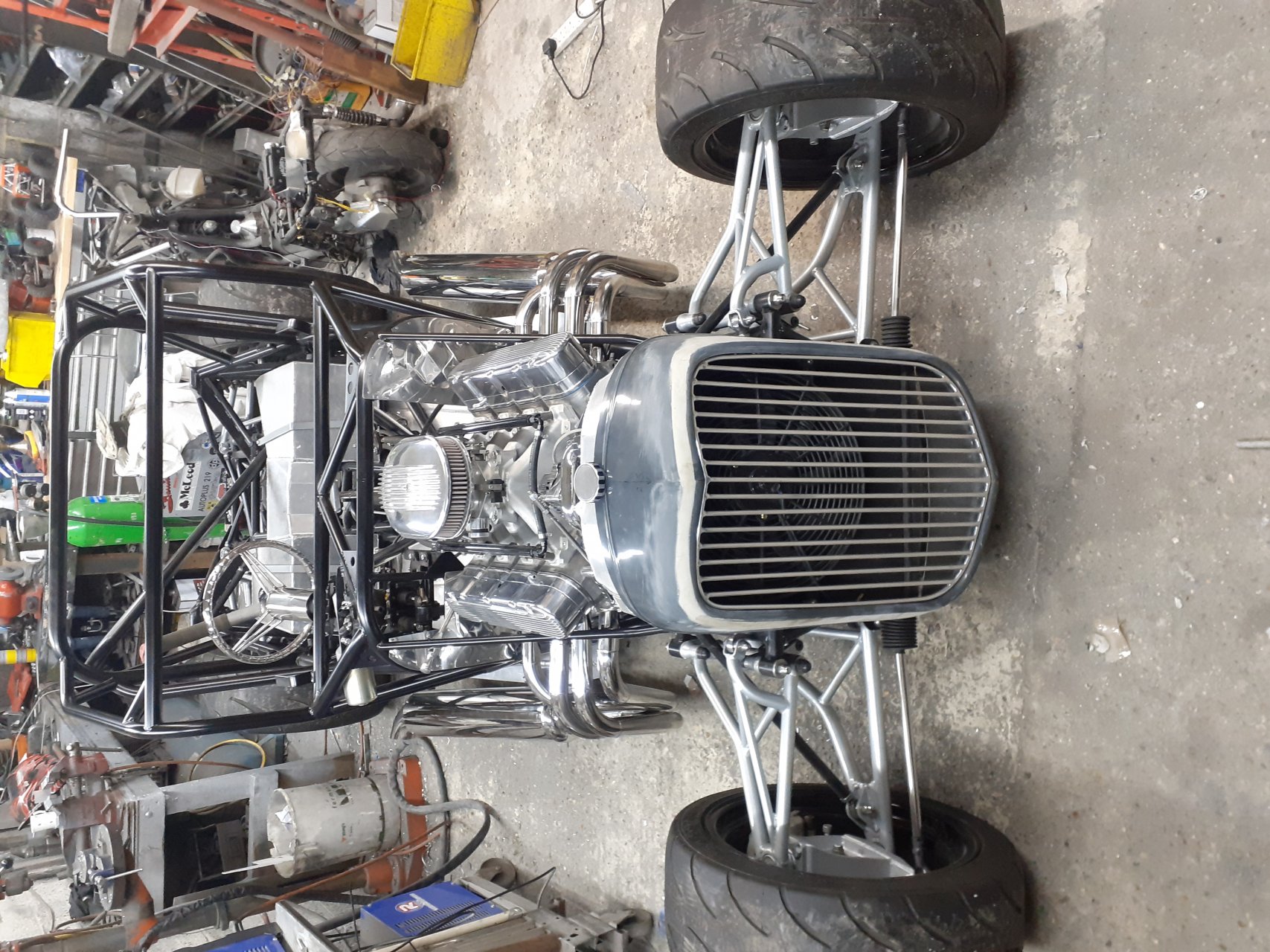 32 Ford with tube space frame chassis, new build