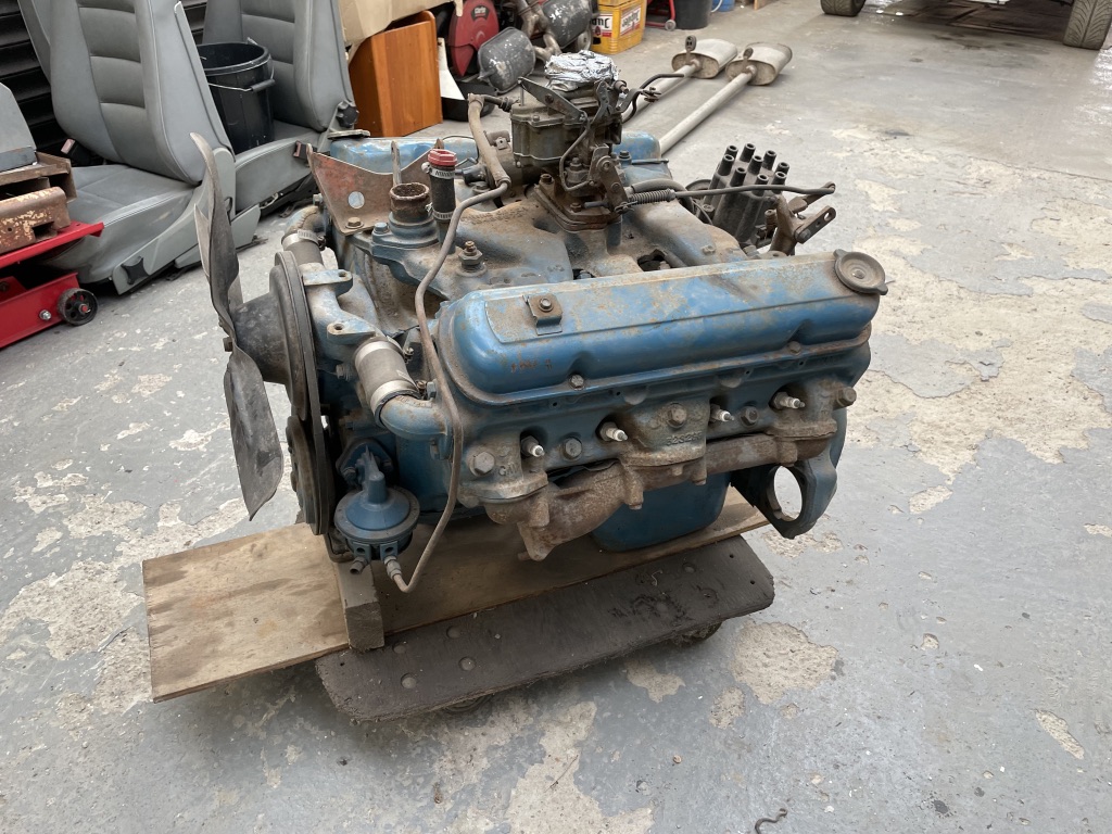 1956 Pontiac 347 / 350 V8 Engine (complete) and Hydramatic Transmission