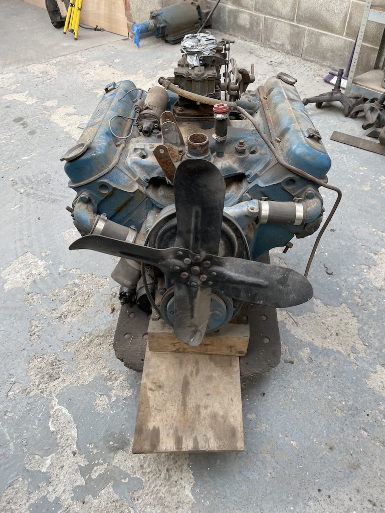 1956 Pontiac 347 / 350 V8 Engine (complete) and Hydramatic Transmission