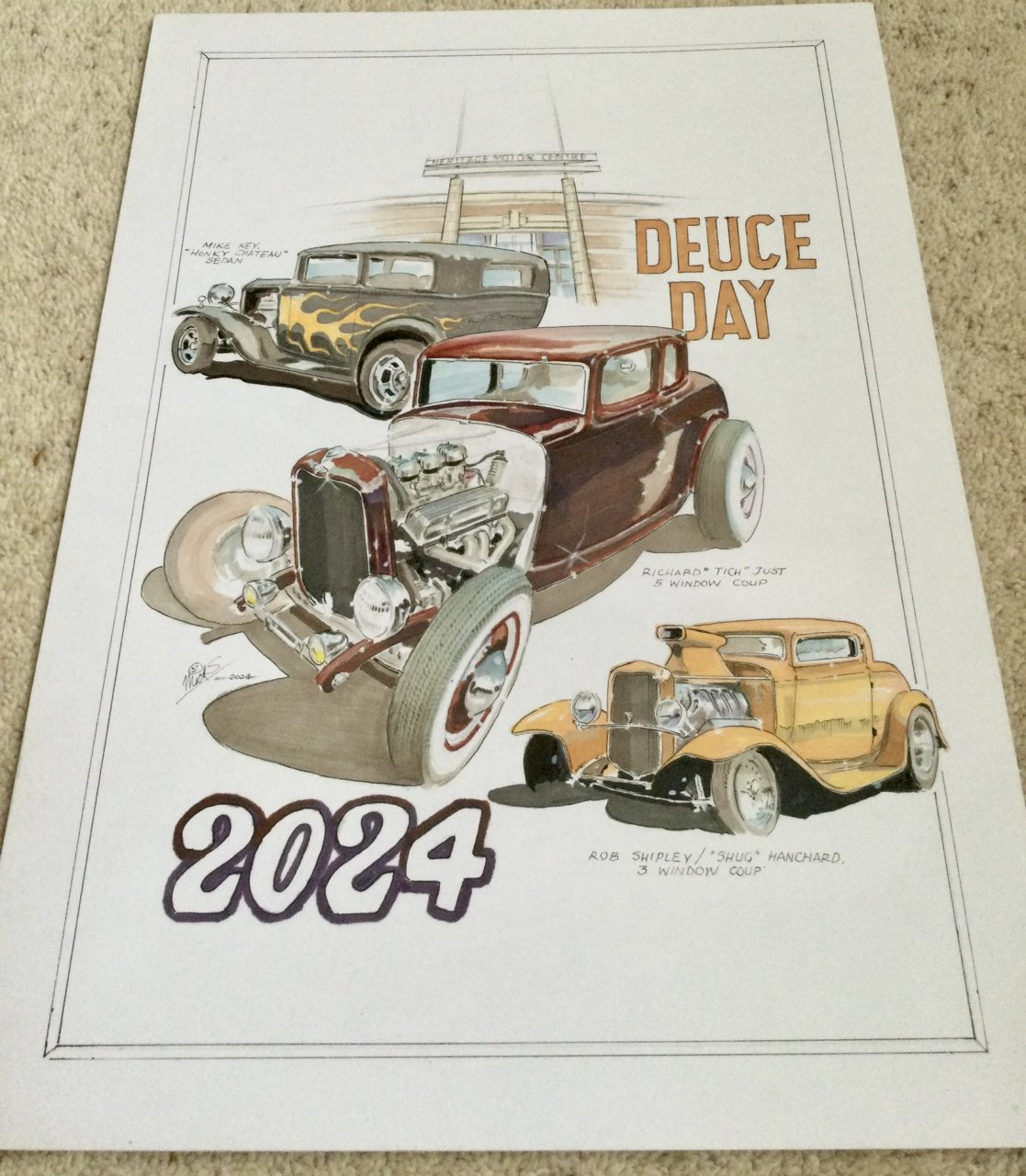 Deuce Day 2024 - event artwork
