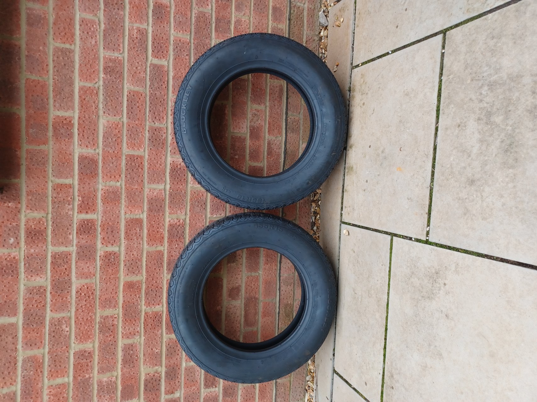 Pair of New Blockley 155HR-15 Tyres £200 Price reduced