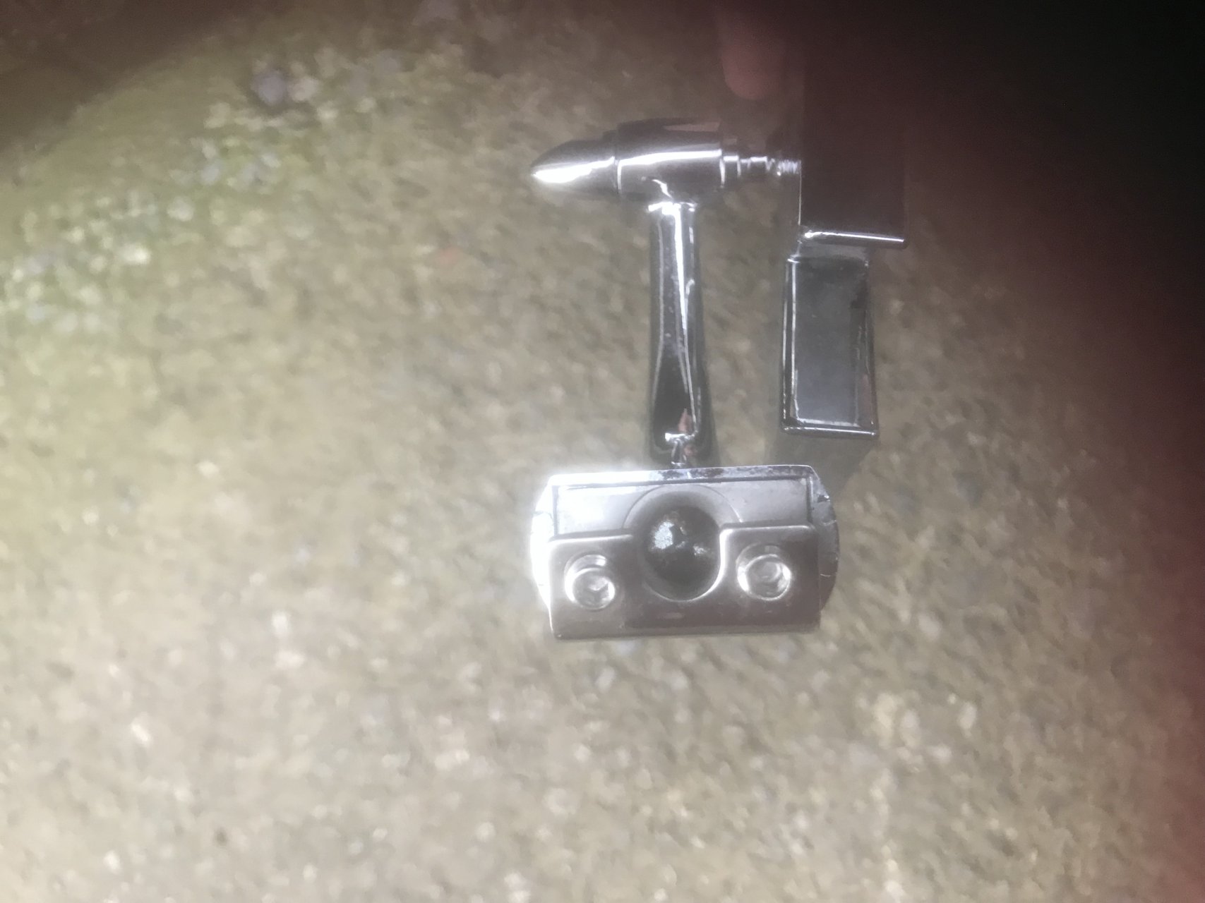 Maltese cross 4 inch gutter mount mirror £25