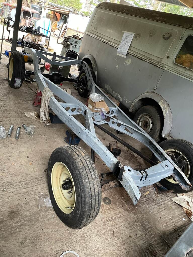 37 van body and chassis £1500