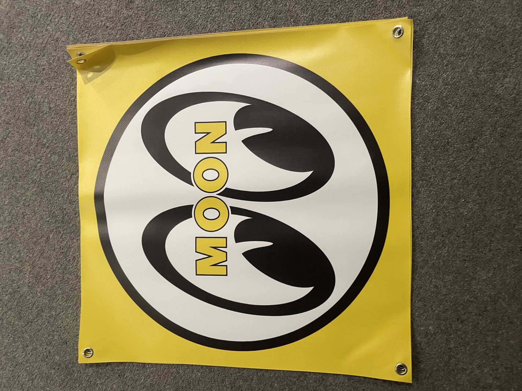 Mooneyes vinyl banner