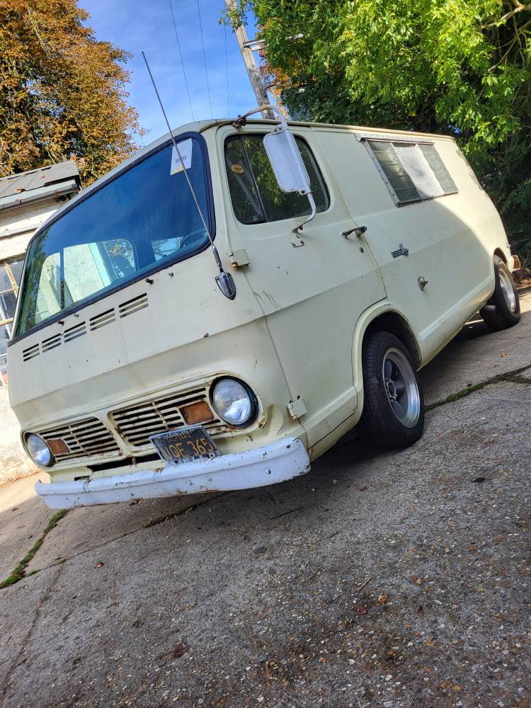 My new van arrives tomorrow
