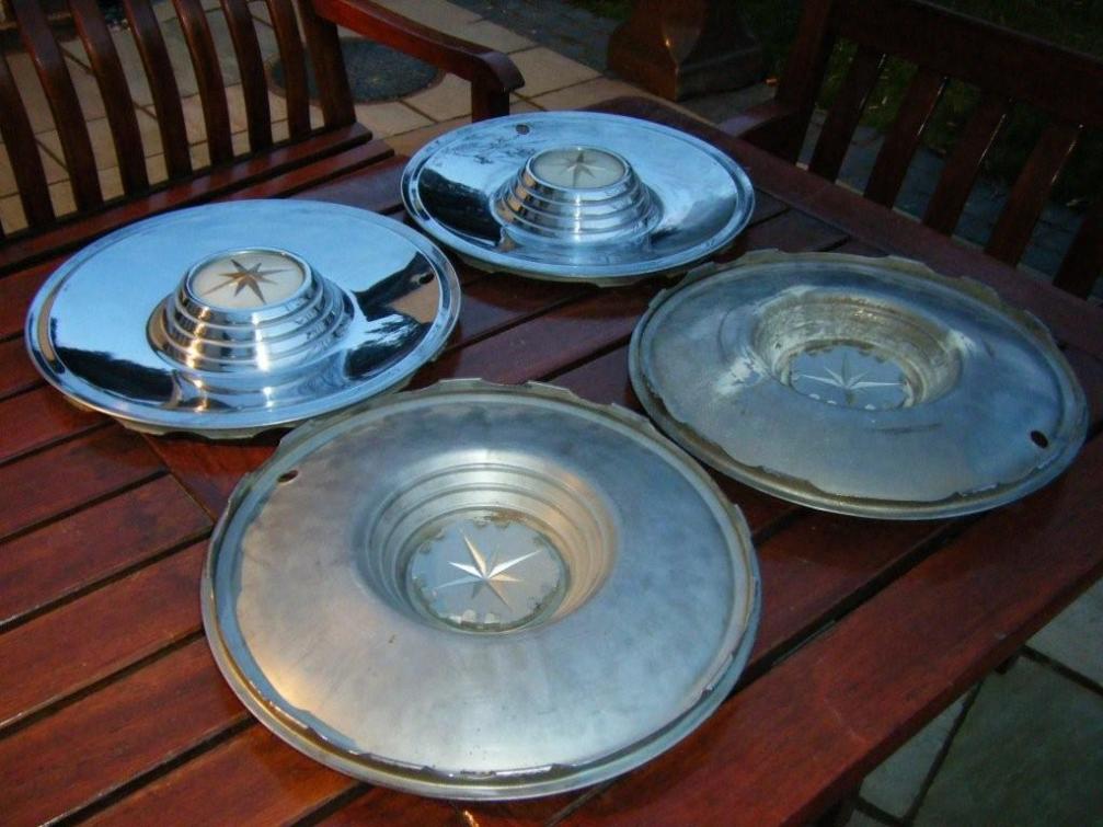 1957 Lincoln Premier Hub Caps Ford Sale